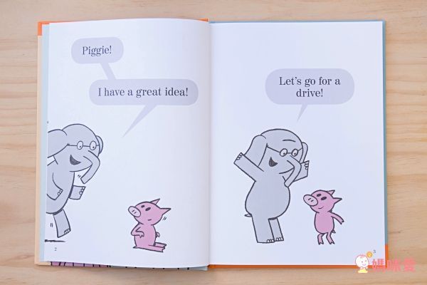 【得獎】Let`s Go for a Drive! (An Elephant and Piggie Book) 我們一起去旅行｜媽咪愛