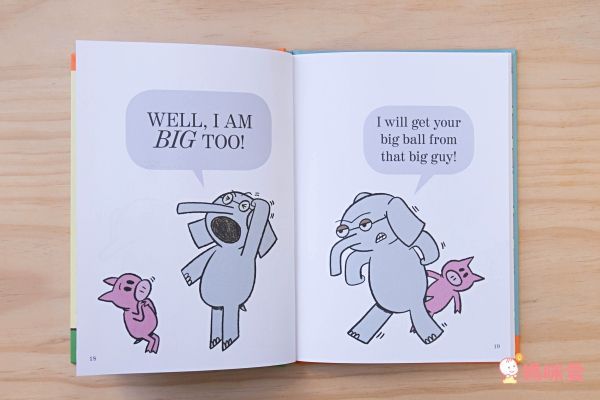 【得獎】A Big Guy Took My Ball! (An Elephant and Piggie Book) 有人拿走我的球！｜媽咪愛