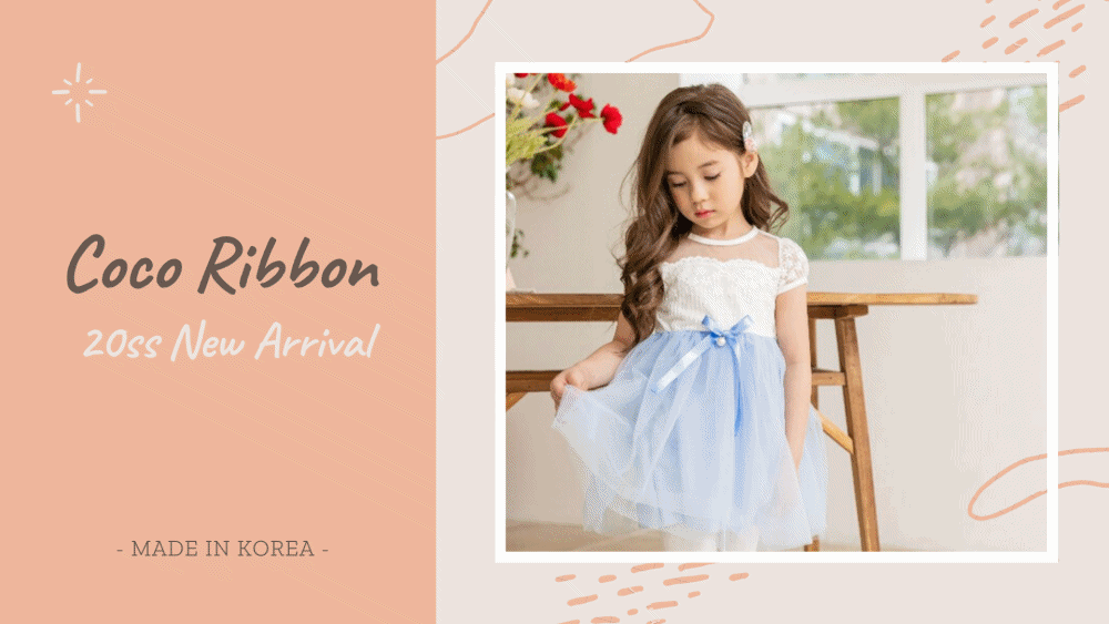 韓國 Coco Ribbon - (剩7,15號)鏤空雕花荷葉方字領上衣-象牙白｜媽咪愛